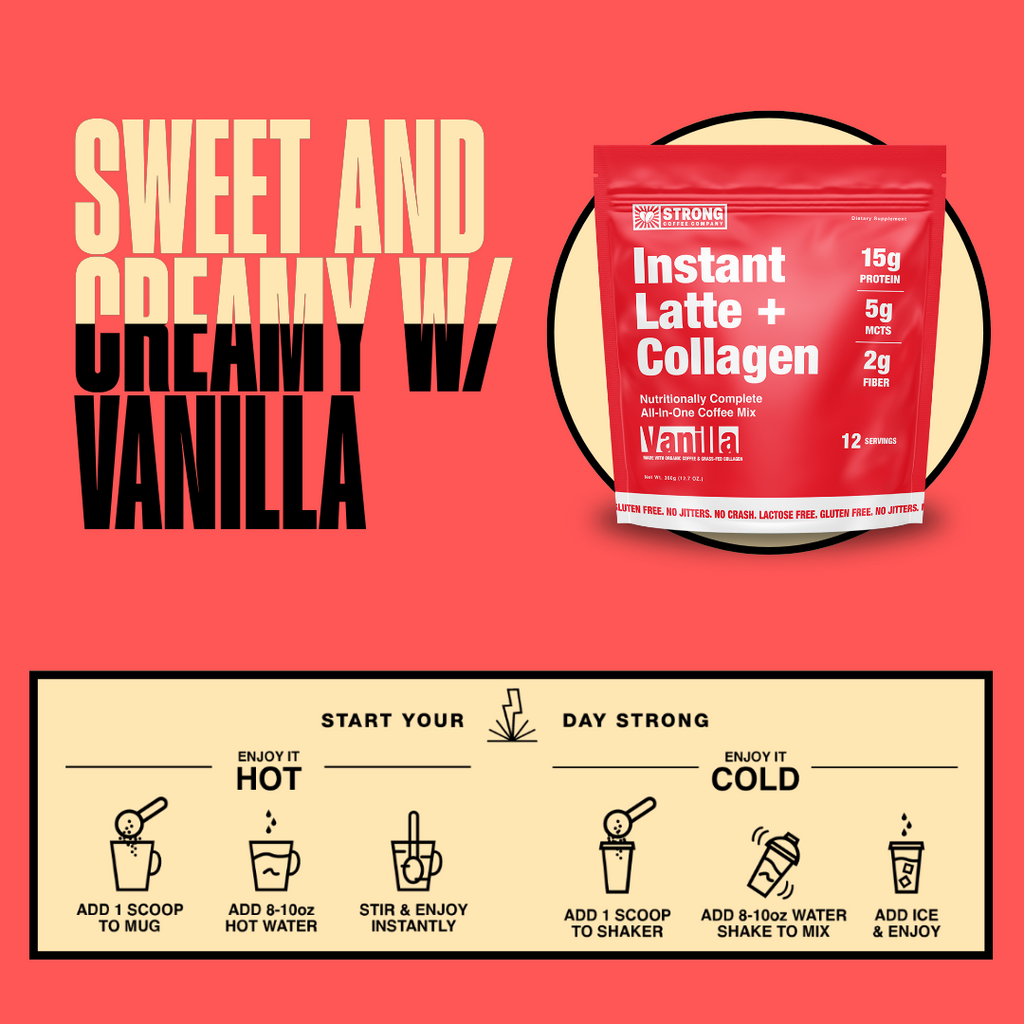 Morning Fix Instant Latte - Strong Coffee Company